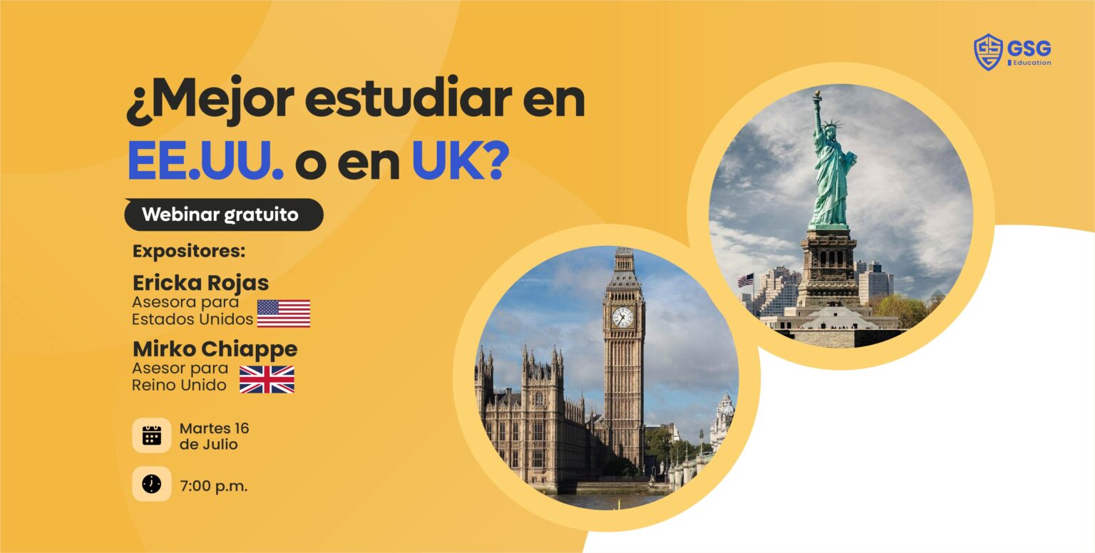¿Mejor estudiar en Estados Unidos o en el Reino Unido?